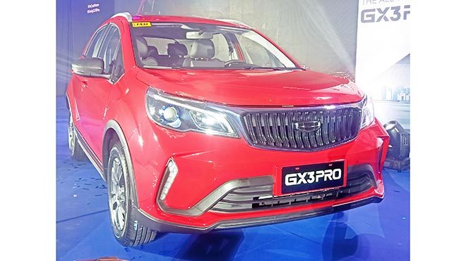 Subcompact Crossover SUV Geely GX3 PRO • The Market Monitor