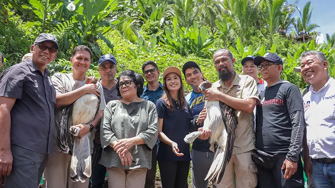 Insular Foundation supports the release of Philippine Eagles in Leyte ...