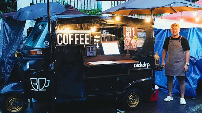 Bajaj features mobile café • The Market Monitor